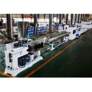 Quality Shenzhen HYPET High Efficient High Speed 110-200 PVC Pipe Production Line for sale