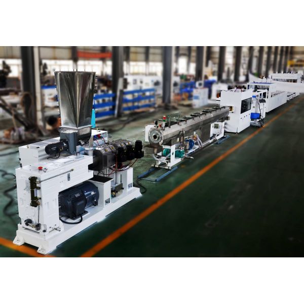 Quality Shenzhen HYPET High Efficient High Speed 110-200 PVC Pipe Production Line for sale