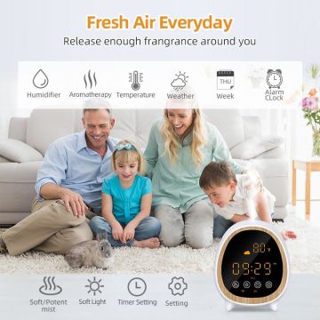 Quality Multifunctional WIFI Intelligent Remote Control Aroma Diffuser for sale
