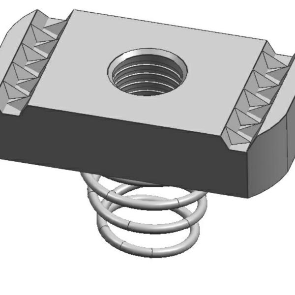 Quality ISO Standard Unistrut Channel Nut Without Spring for sale