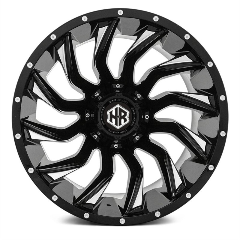 Quality Black 4x4 rims off road truck wheels for sale