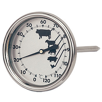 Quality Highly Durable Dial Meat Thermometer Set , Fast Read Thermometer Bimetal Type for sale