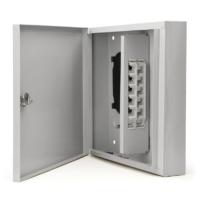 Quality 12F Wall Mount Fiber Enclosure Metallic ODF Fiber Optic Patch Box 12 Core for sale