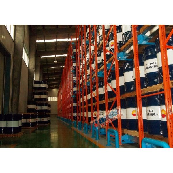 Quality Blue Q235 Steel Storage Shelving And Racking Systems IP65 With 16X2 LCD Display for sale