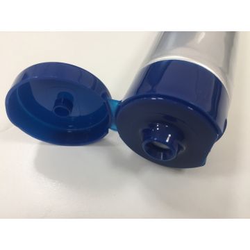 Quality Toothpaste / Cosmetic Silver 108g-D35mm Laminate Tube With Glossy Varnish for sale