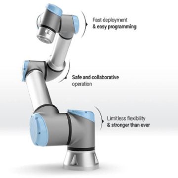 Quality Collaborative robot UR3 with 6 axis and maxmium reach 550m and playload 3kg for for sale