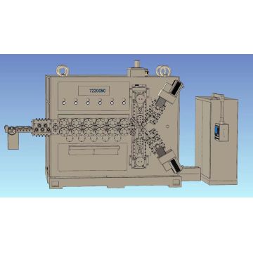 Quality Computerized Industrial Spring Making Equipment For Diameter 6-16mm Wire Coil for sale