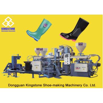 Quality 1/2 Color Fully Automatic PVC Farmer Boots Injection Moulding Machine Boot for sale