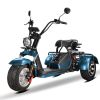 china Unisex 2000W Powerful 3 Wheel Fat Tire Suspension Electric Scooter 5-6H Charging