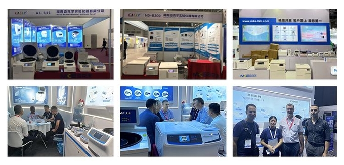High Speed 16500rpm Refrigerated Centrifuge with "Low-Noise" Patent Certification 13