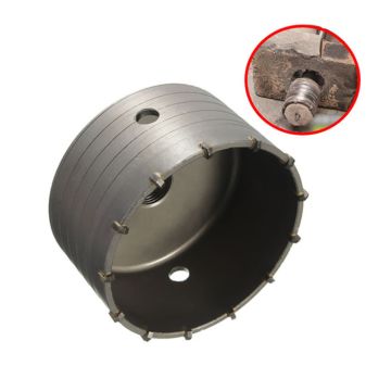 Quality Sandblasted Surface Metal Cutting Hole Saw Bits With Tungsten Carbide Tipped for sale