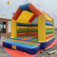 Quality Yellow Blue Inflatable Bounce House Bouncy Castle Indoor Outdoor Bouncy House for sale