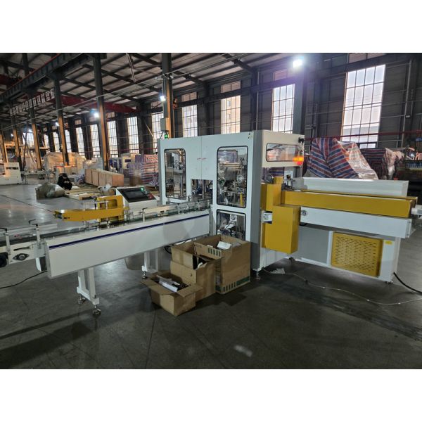 Quality Bundle Packing Soft Bag Drawing Facial Tissue Paper Making Machine Production for sale