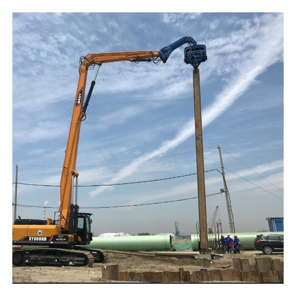 Quality High-Accuracy Low-Noise Pile Driver - Sheet Pile Dedicated & Quick Converting for sale