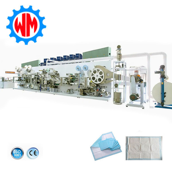 Quality Intelligent Full Servo Underpad Production Line With Professional Factory for sale