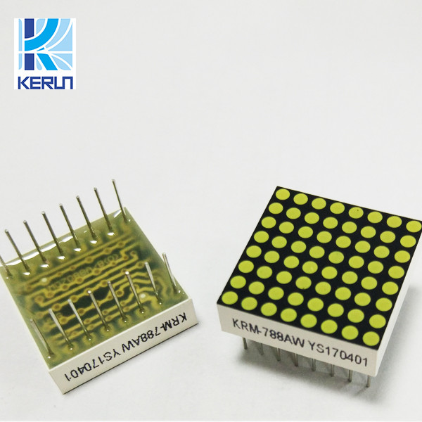 Quality Bus Station 8x8 Dot Led Matrix Display Board 1.9mm 20x20mm Common Cathode for sale