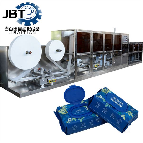 Quality High Efficiency Customizable Wet Wipes Manufacturing Machine Sanitizing Tissue Production for sale