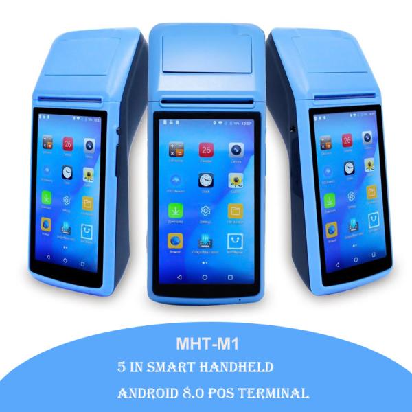 Quality Handheld POS Terminal With Charging Base Android OS for sale