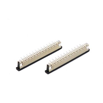 Quality SMT Flat Cable FFC FPC Connector Vertical Height 1.0mm 4-50 Pin SGS for sale