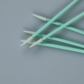 Quality Dust Free Cleanroom Cotton Bud Swab Pointed Tip Electronic Cleaning Swabs Foam for sale