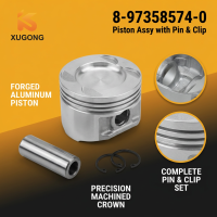 Quality Engine Piston Assembly 8-97358574-0 Pin Circlip Kit Isuzu 4BG1 6BG1T for Hitachi for sale