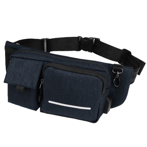Quality Fashionable Pillow Shape Waterproof Waist Bag For Men OEM & ODM for sale