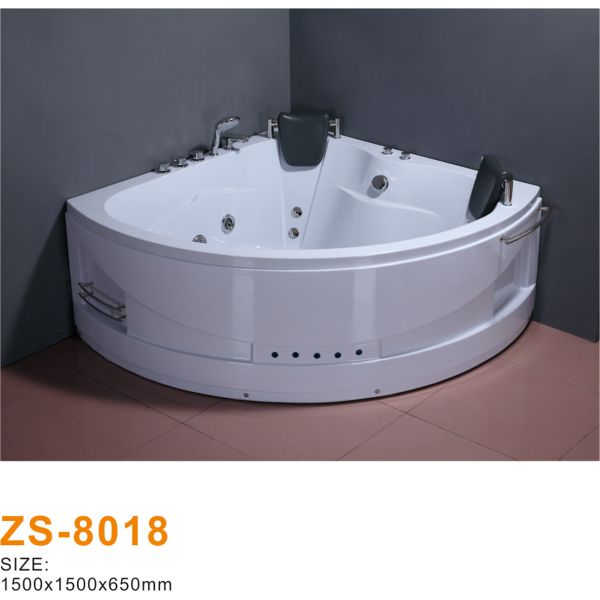 Quality Sleek Acrylic Freestanding Combination Tub With Air & Water Jets For High-End Bathroom Renovations for sale