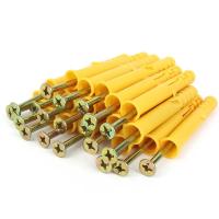 Quality Plastic Expansion Anchor with Inner Nail for Secure Wall/Ceiling Fixing for sale