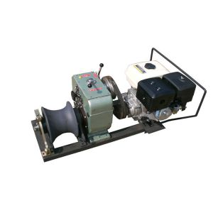 Quality Stringing Wire Powered High Speed Winch Cylindrical Shape Steel Rope Coming for sale