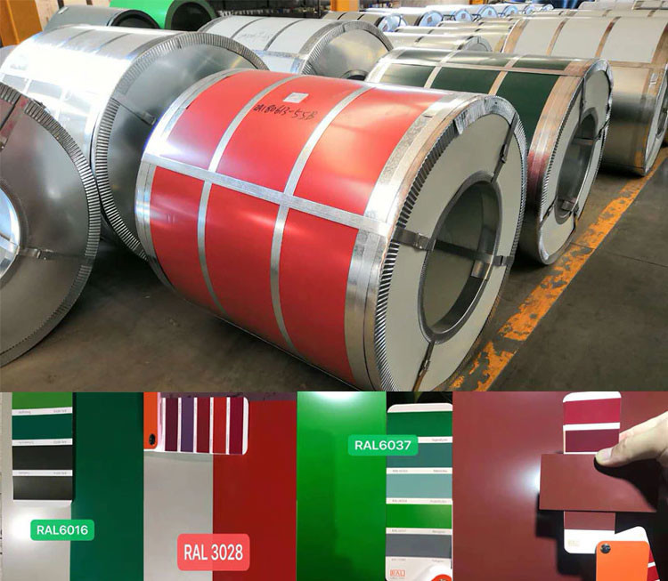 Coated Galvanized Steel Coil Coated Steel Coilgi Steel Sheet Corrugated Galvanized Steel Sheet