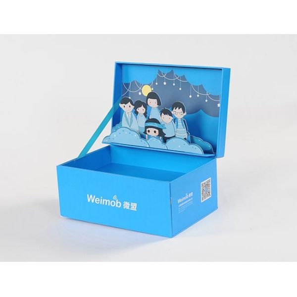 Quality Ivory Art Paper Cardboard Drawer Box Waterproof Durable Long Working Life for sale