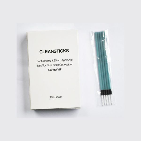 Quality 1.25mm Apertures Fiber Optic Cleaning Sticks Ideal For LC / MU / MT Connector for sale
