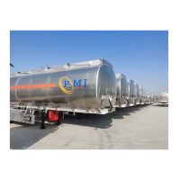 Quality 45Cbm Crude Oil Fuel Tank Semi Trailer Customized 3 Axles with Steel Constructio for sale