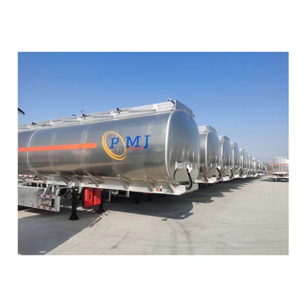 Quality 45Cbm Crude Oil Fuel Tank Semi Trailer Customized 3 Axles with Steel Construction for sale