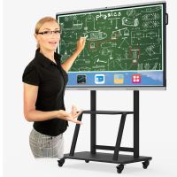 Quality Multifunction Interactive Smart Boards 65 Inch Full View 3840×2160 Resolution for sale