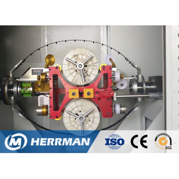 Quality Servo Electronic Pitch Wire Cable Machine Three Cores Torsion Free Pair Twister for sale