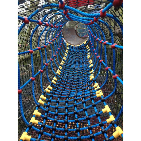 Quality Dia 16mm Playground Combination Rope Tunnel For Kids Playing for sale
