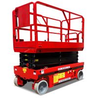Quality New Arrival 6-12m Working Height Mobile Tracked Crawler Electric Scissor Lift for sale