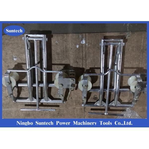 Quality 1kN Aluminum Sheave Inspection Trolley For Transmission Line Maintenance for sale