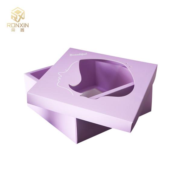 Quality Coated Paper Foldable Gift Boxes With Ribbon Die Cut Art Technology for sale
