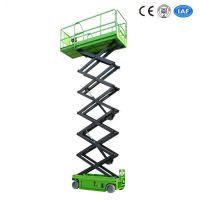 Quality 10 Meters Lifting Height Self Propelled Scissor Lift MEWP With One Year Warranty for sale