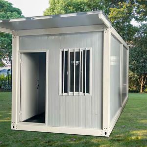 Quality Noise Insulation Prefab Storage Container Houses Corrosion Protection for sale