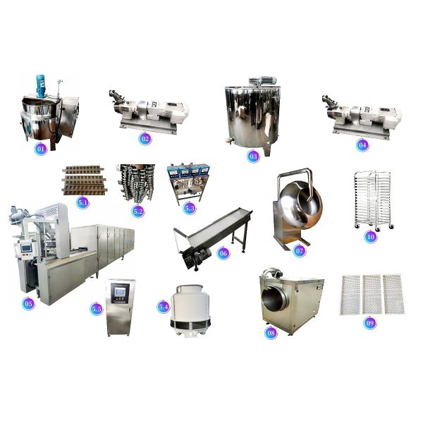 Quality Peppermint leaf shaped Gummies production line CE Approval Candy Equipment Gummy manufacturing equipment 600kg/h for sale