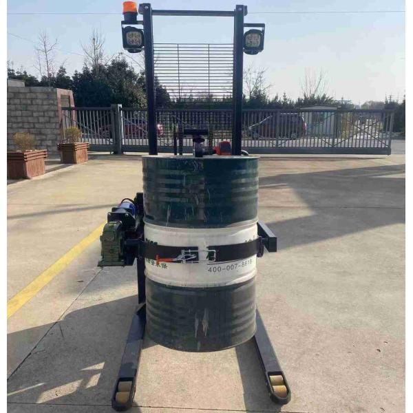 Quality 1.6meters 3meters 500kg Fully Electric Drum Stacker For Drum Transportation And for sale