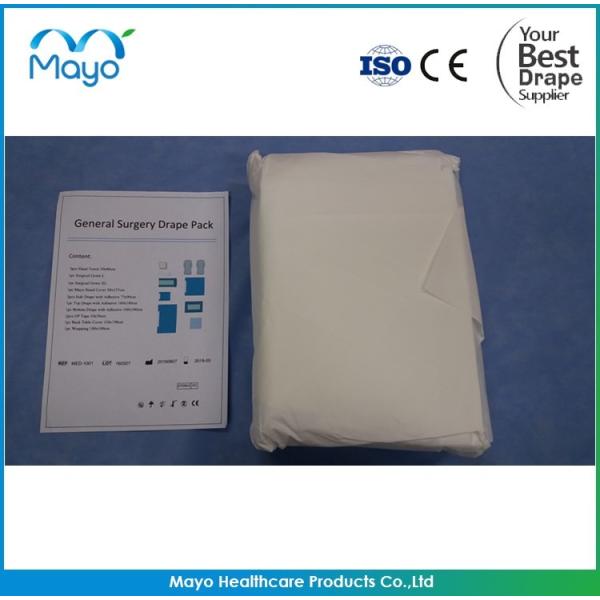 Quality Healthcare Sterile Surgical Drape Pack Disposable Sterile Drapes Blue for sale