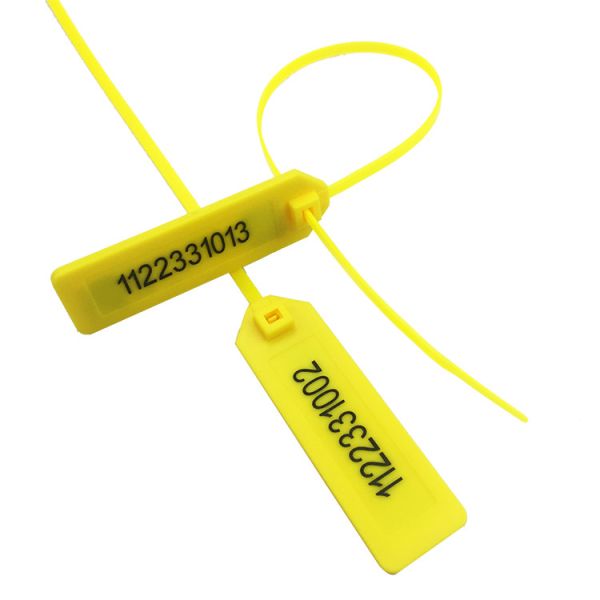 Quality Waterproof Plastic RFID Application UHF Zip Ribbon Seal Tag with Traceability for sale