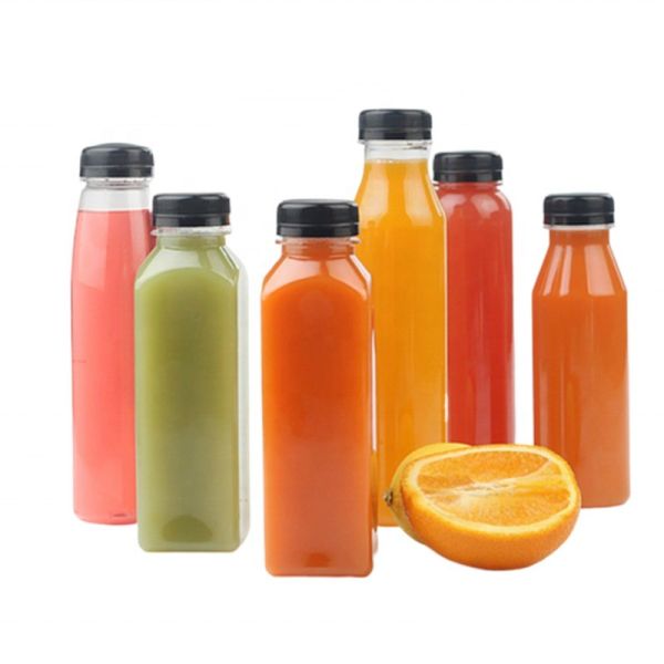 Quality 300ml 350ml 400ml Pet Plastic Beverage Bottle for Beverage Customization and for sale