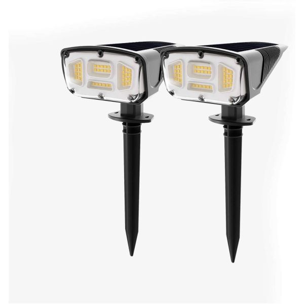 Quality IP55 1.5W Outdoor Solar Landscape Spotlights , 200LM Solar Outside Security Lights for sale