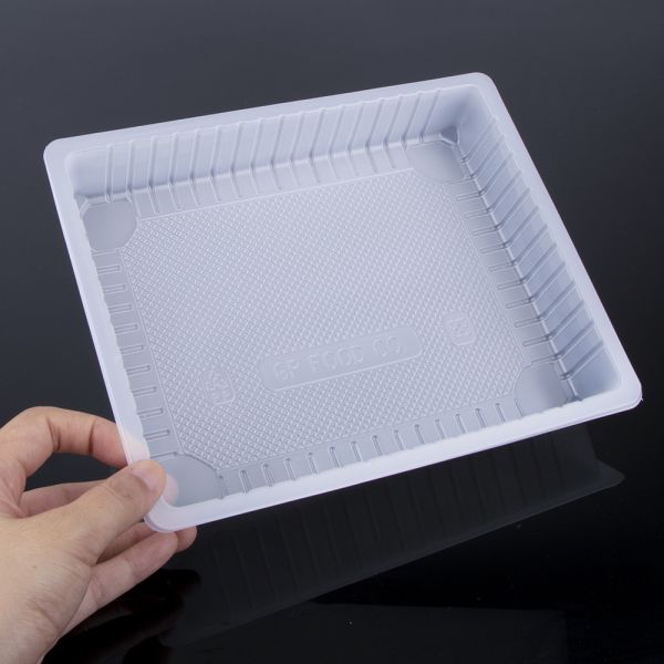 Quality PP Thermoform Plastic Trays Rectangle For Supermarket for sale
