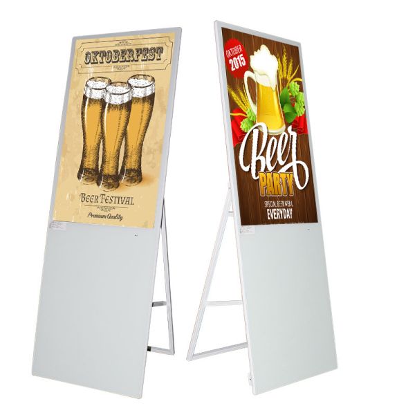 Quality Customize Android Portable Digital Signage Display 1920×1080 Resolution LED for sale